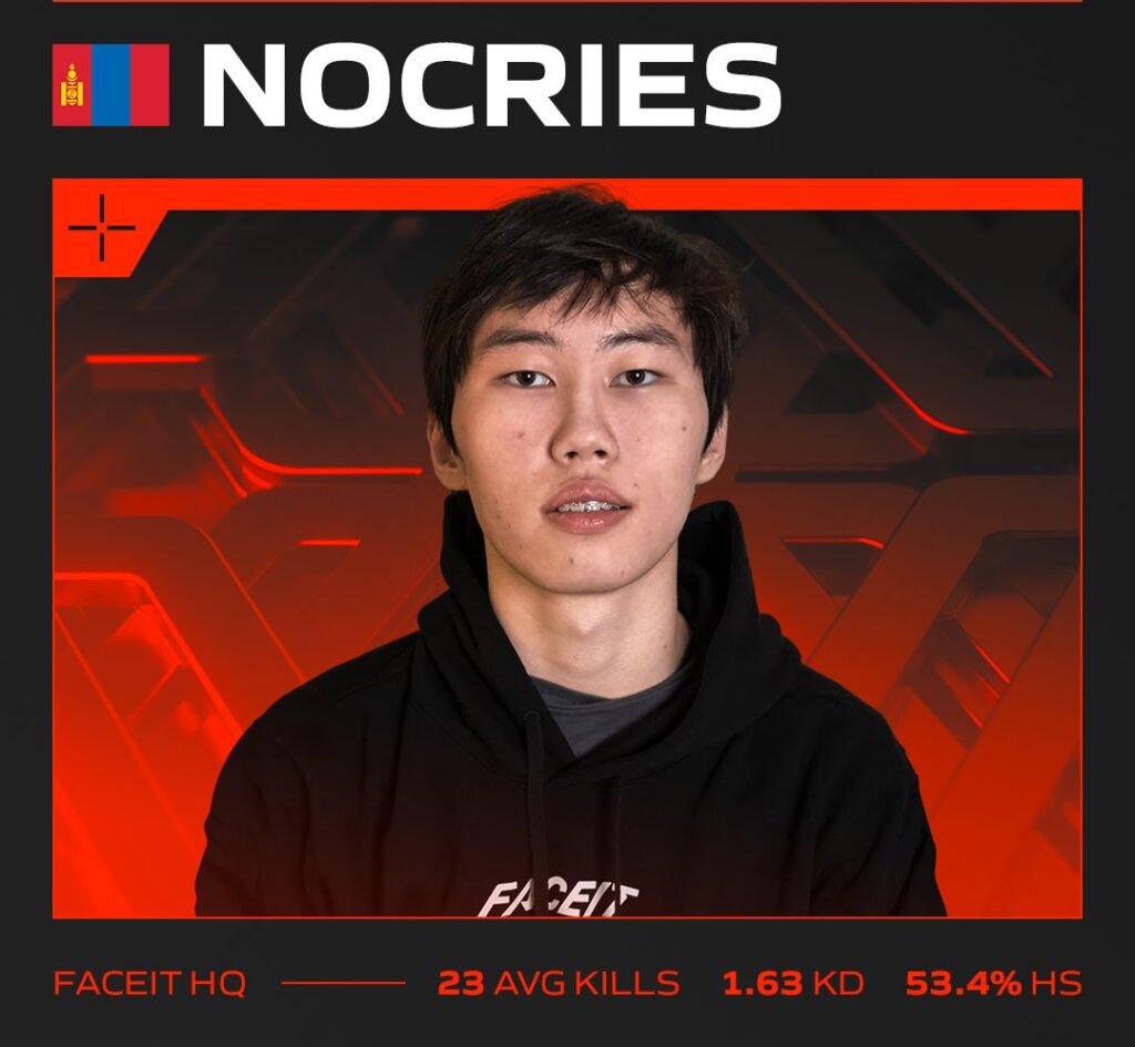 FACEIT пригласила nocries на турнир FPL Circuit - Offstage